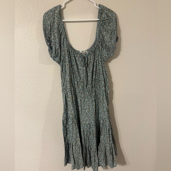 Passport | Dresses | Passport Blue Floral Dress | Poshmark